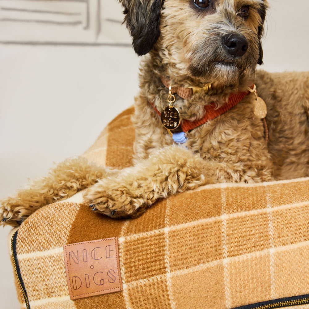 Wool Blanket Slouch Bed - Grandpas Sweater